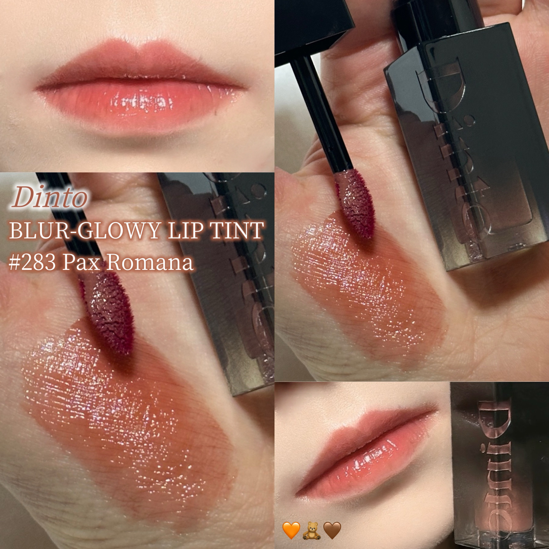 ブラーグロイリップティント 283 パクスロマーナ / Dinto(ディーント) | LIPS