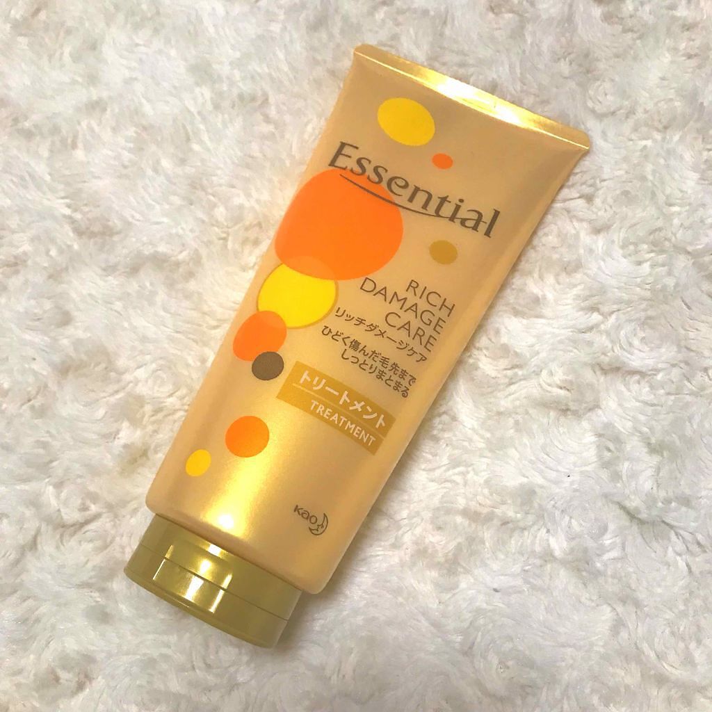 しっとりまとまる トリートメント|エッセンシャルの口コミ「髪さらさらandしっとり! エッセンシャル リッチダメージケア トリートメント