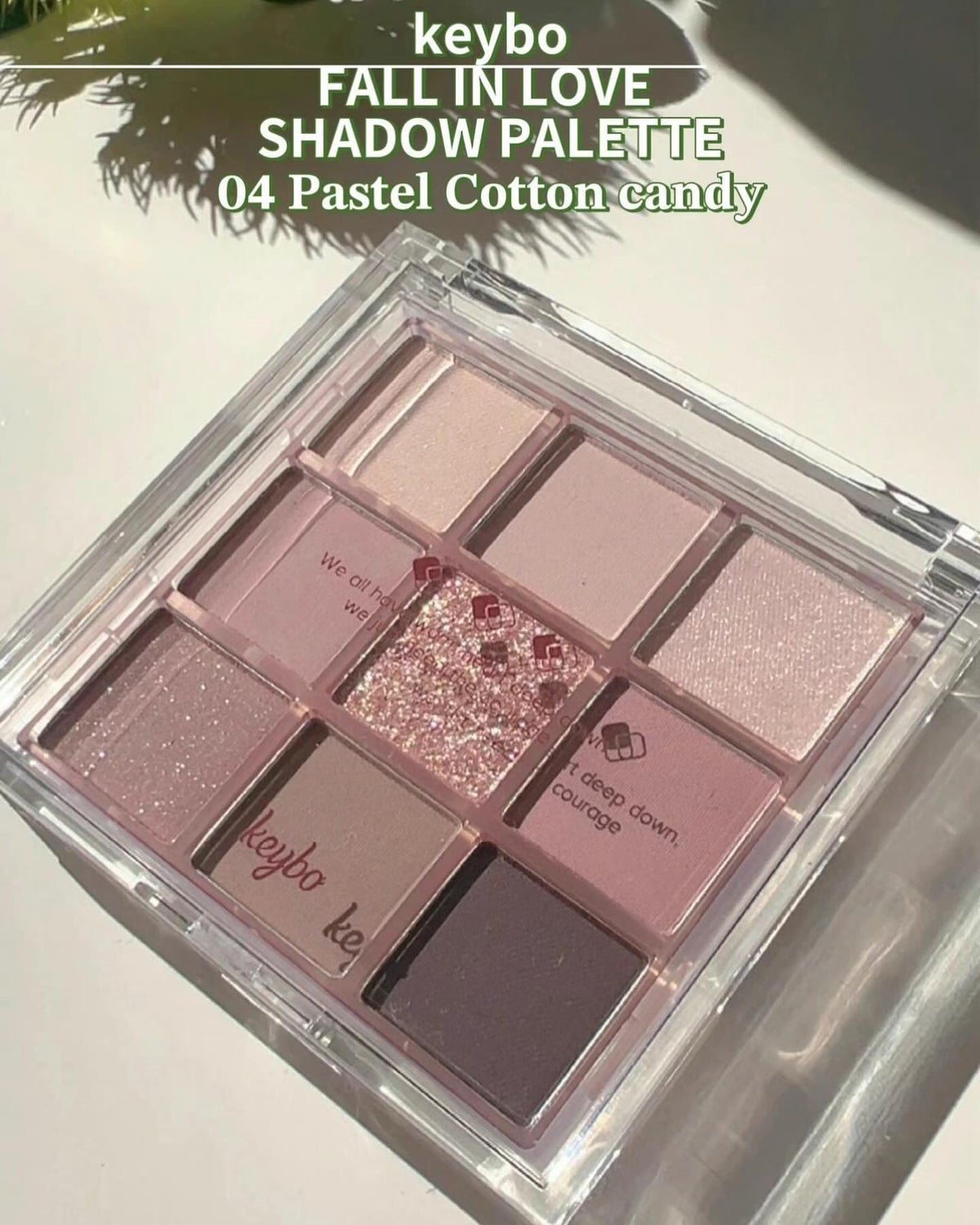 【新色レビュー】keybo Fall In Love Shadow Palette|keyboの口コミ 𓂃٭ Fall In Love
