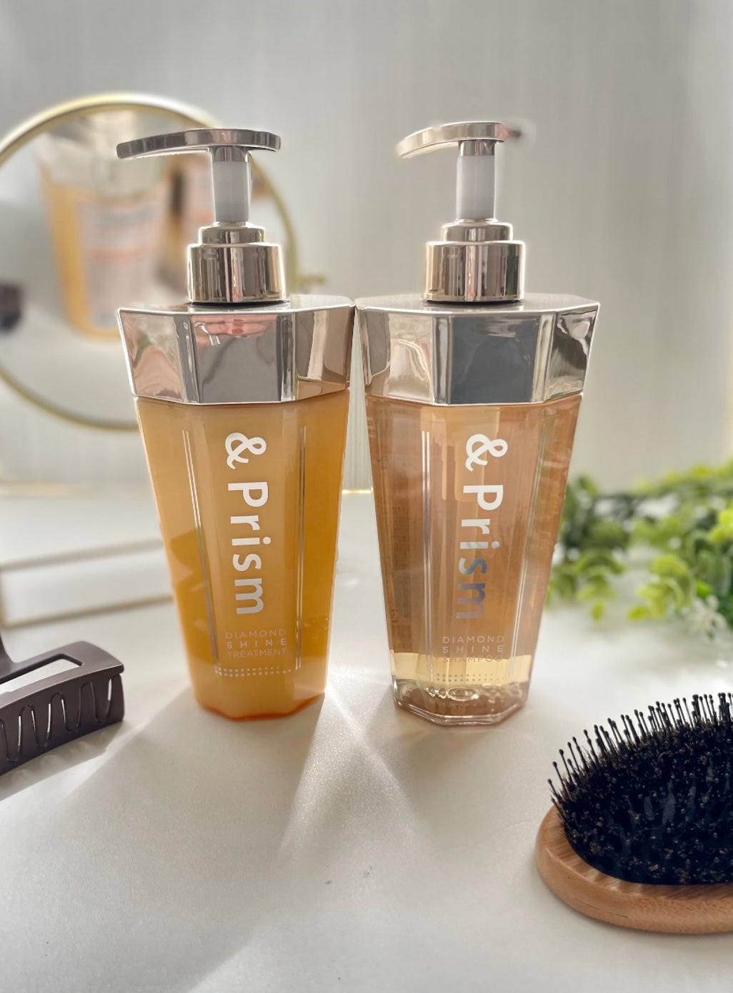 Diamond Shine シャンプーヘアトリートメント|andprismの口コミ アルガンオイルなどの3種の美容成分、 By