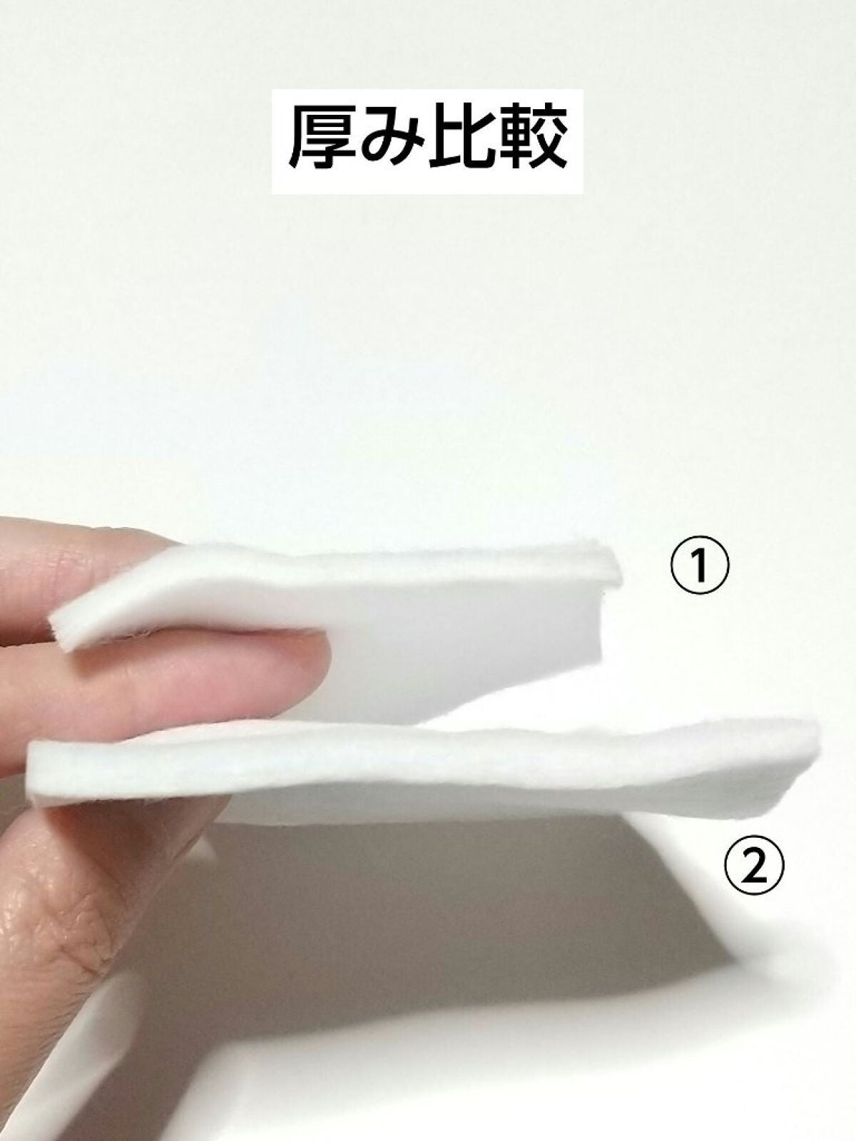 【セリアのコットンを徹底比較】コットンパフ&wide Cotton Puffを比べてみました! セリアで買えるコットンパフ比較😄 By なつ