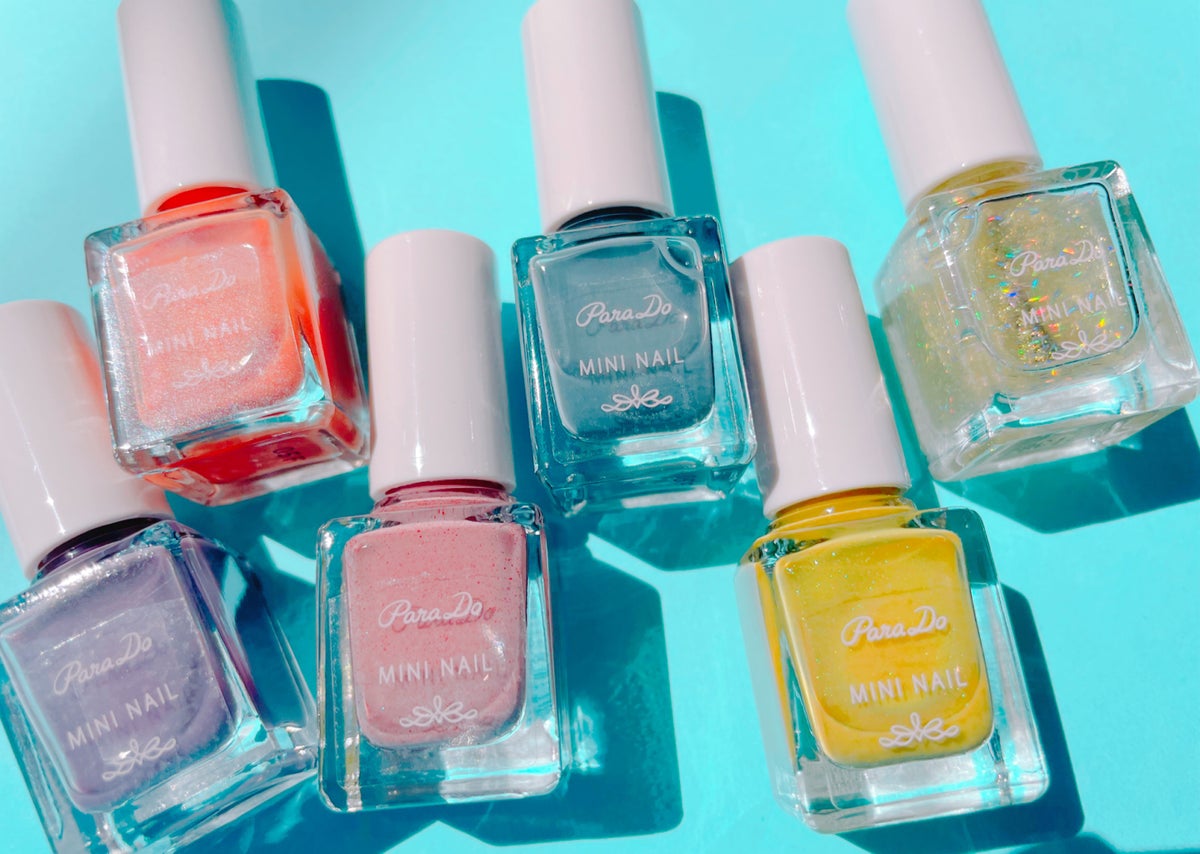 ミニネイル|パラドゥの口コミ プチプラくすみ夏ネイル💅★ By 佐藤。フォロバ混合肌20代後半 Lips