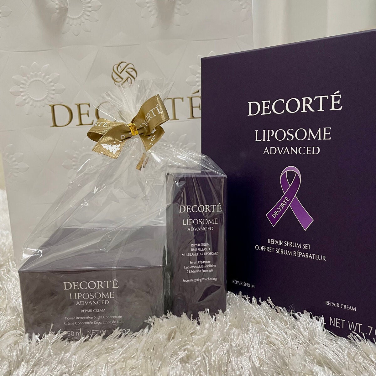 DecortÉのスキンケア・基礎化粧品 リポソーム アドバンスト リペアセラム他、1商品を使った口コミ コスメデコルテ リポソーム