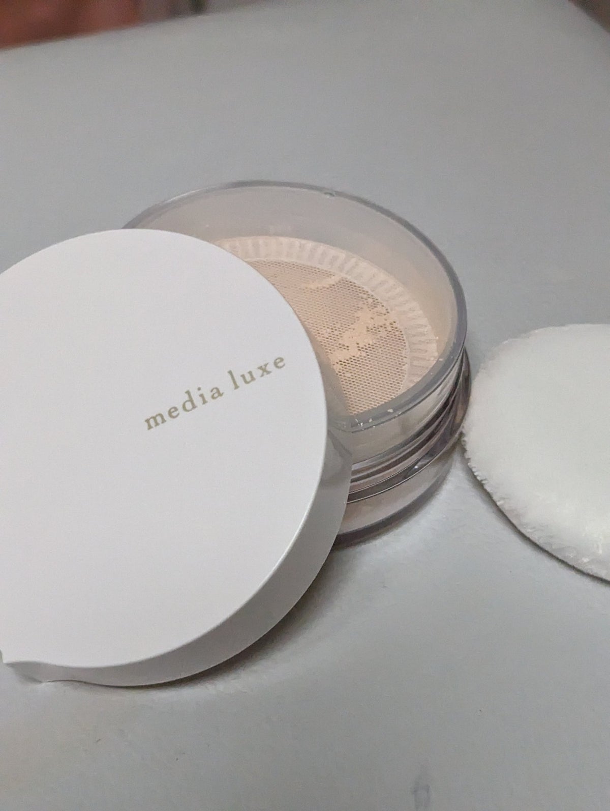 フェイスパウダー|media Luxeの口コミ 人気になって!陽の目を浴びて!media Luxeフェイスパウダールーセントレビュー By