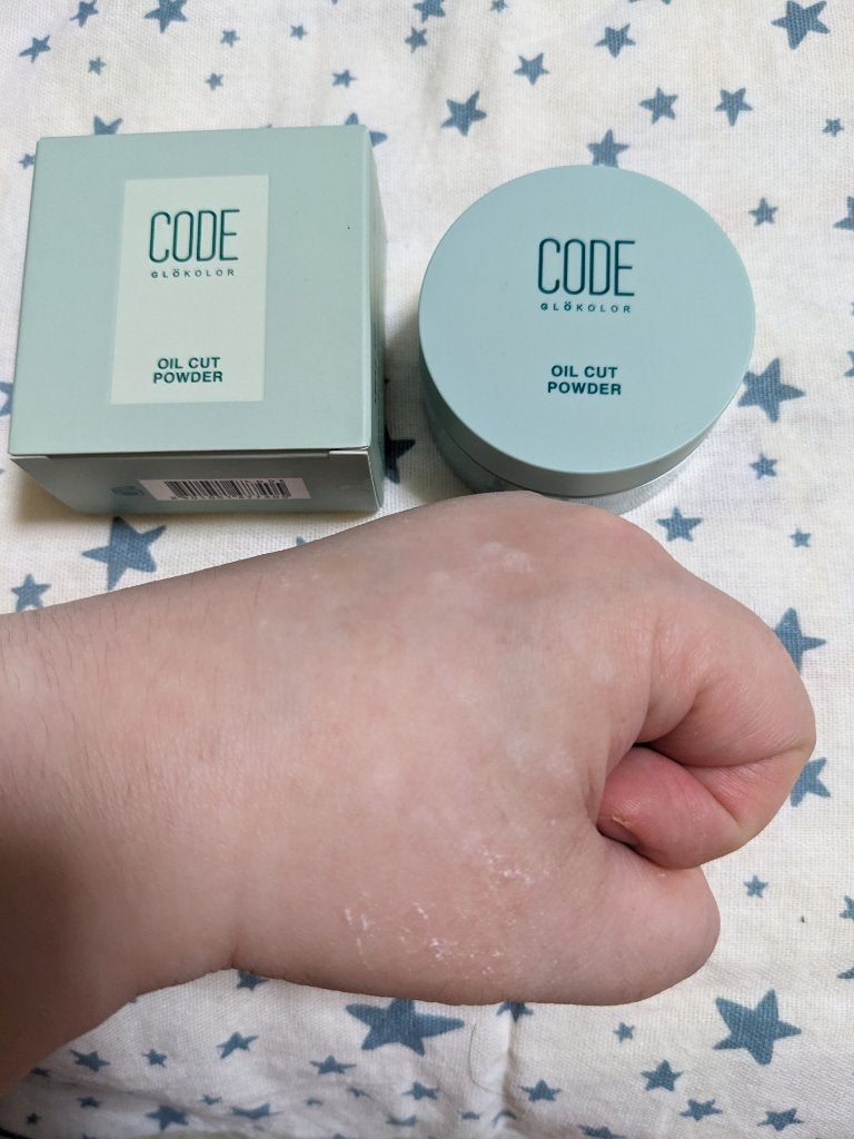 オイルカットパウダー|code Glo Kolorの口コミ Moreme様よりcodeglokolor By ふー敏感肌 Lips