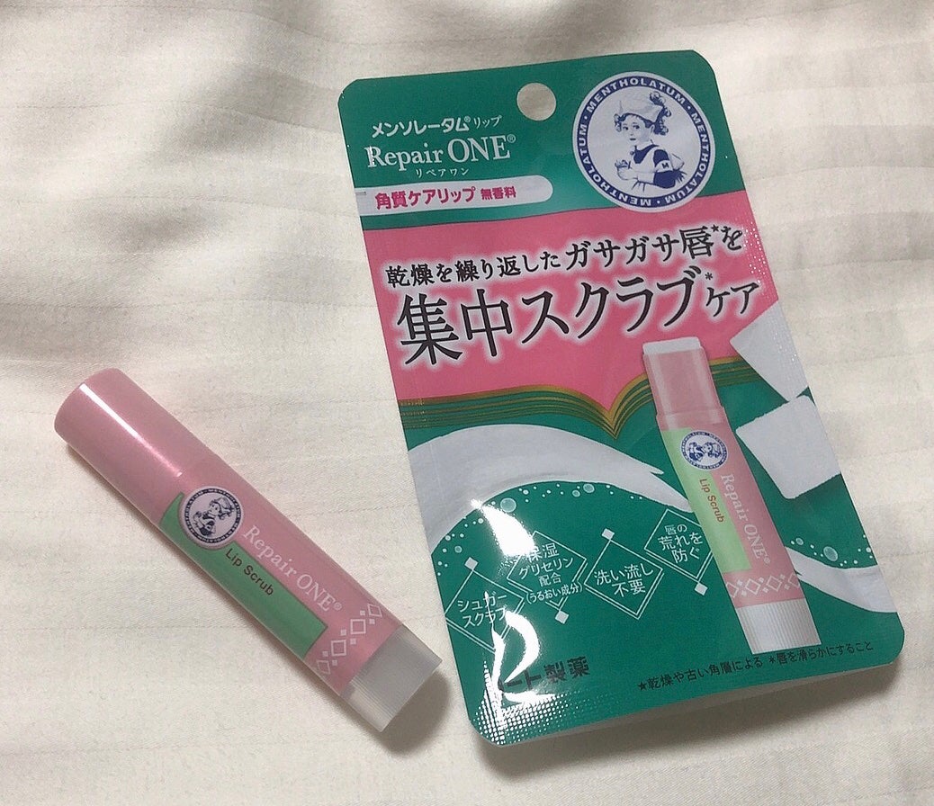 リペアワン 角質ケアリップ|メンソレータムの口コミ 【使った商品】 メンソレータム By Nozomin混合肌 Lips