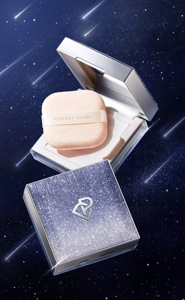 【試してみた】perfect Diary パーフェクトダイアリートランスルーシェントブルーリング ルースパウダー ブルーシャイニング限定