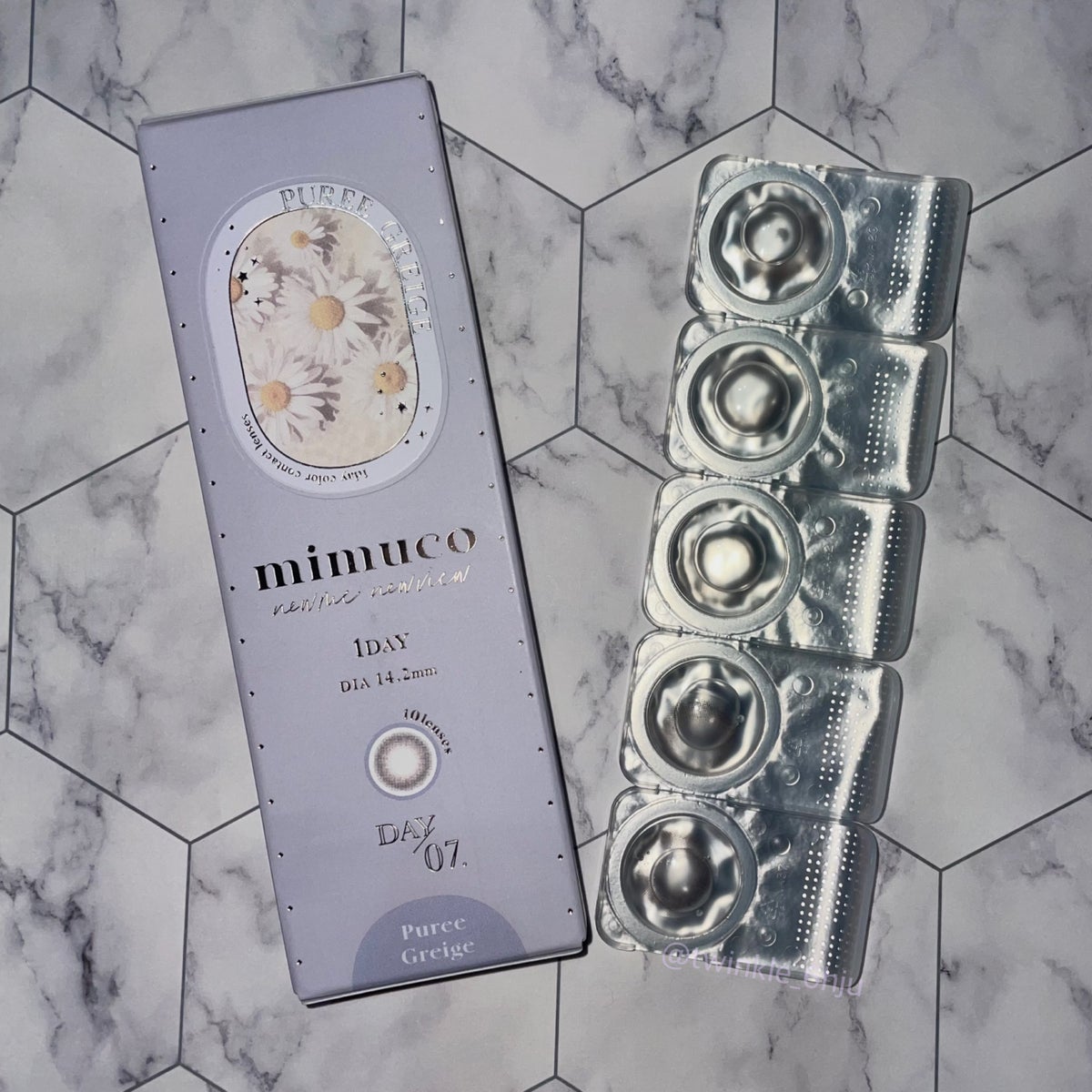 Mimuco 1day|mimucoのカラコンレポ・着画口コミ 【商品】 Mimuco Mimuco 1day ピュレグレージュ By ロ