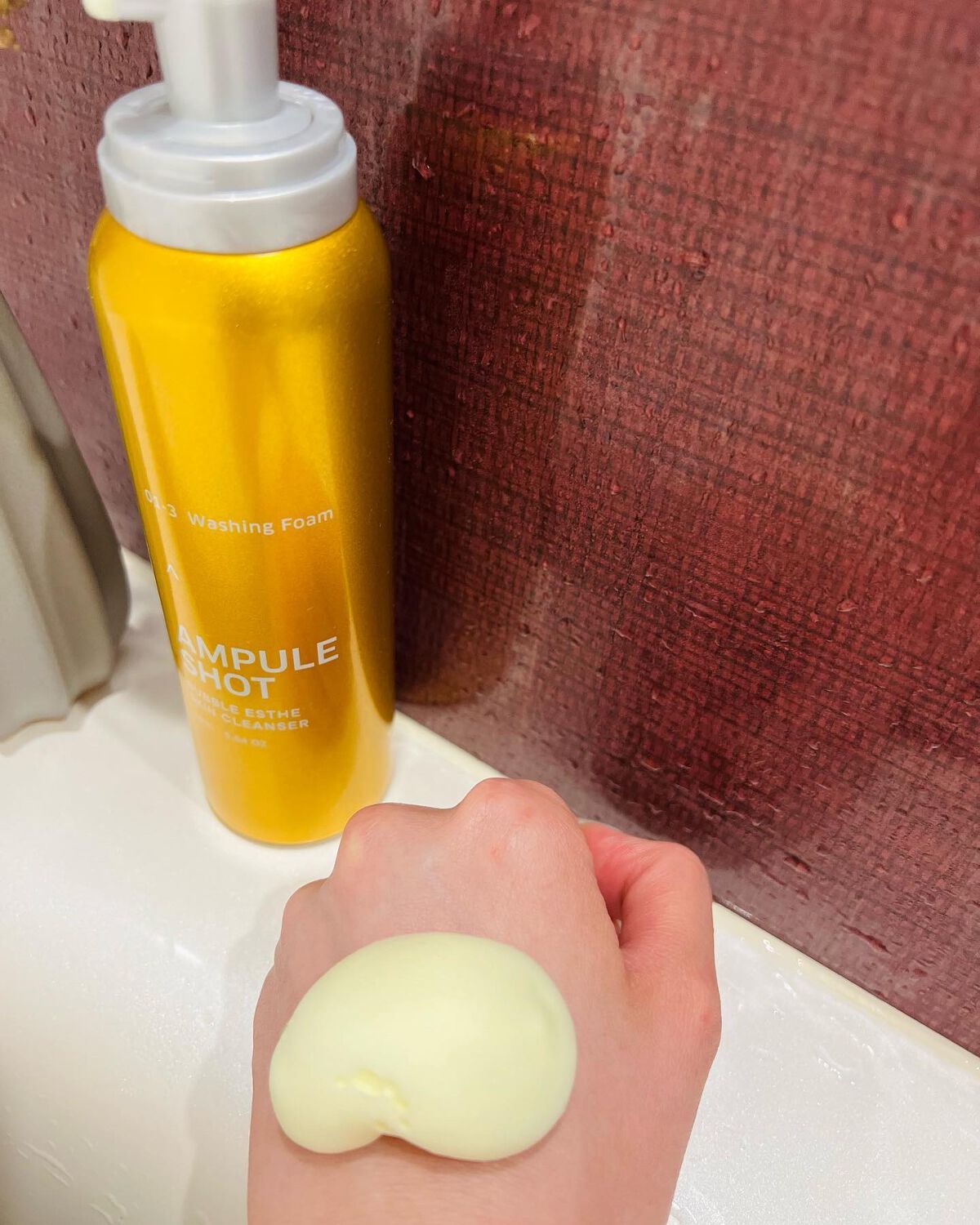 バブルエステ 炭酸洗顔フォーム|ampule Shotの口コミ 🏷アンプルショット バブルエステ炭酸洗顔フォーム By ちゃんあい乾燥肌