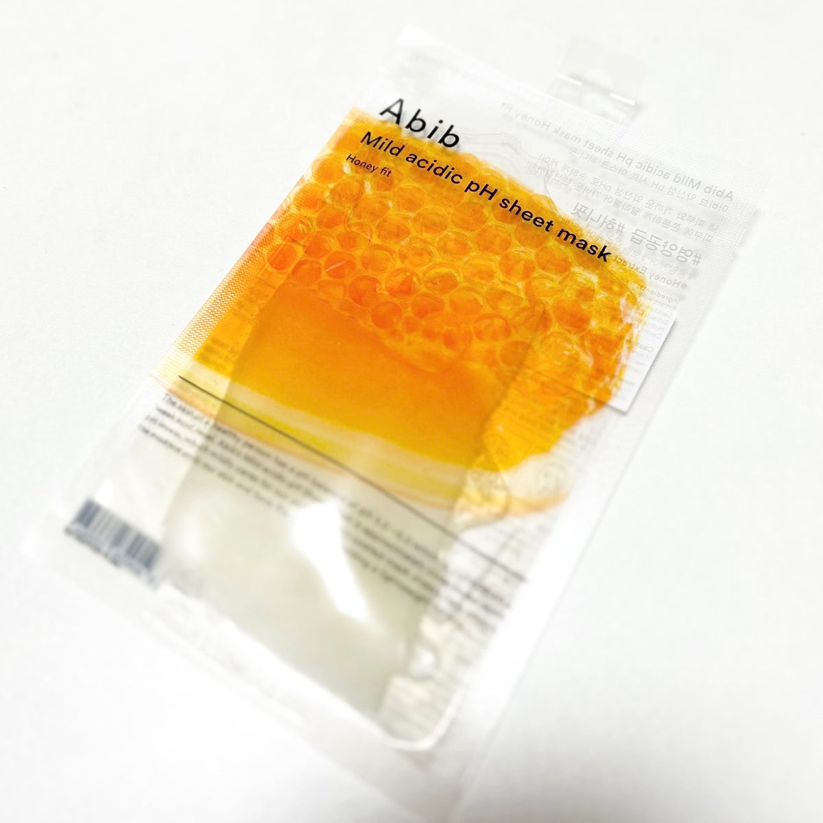 弱酸性phシートマスク ハニーフィット|abib の口コミ 【使った商品】abib 弱酸性phシートマスク ハニーフィット🍯 By らら