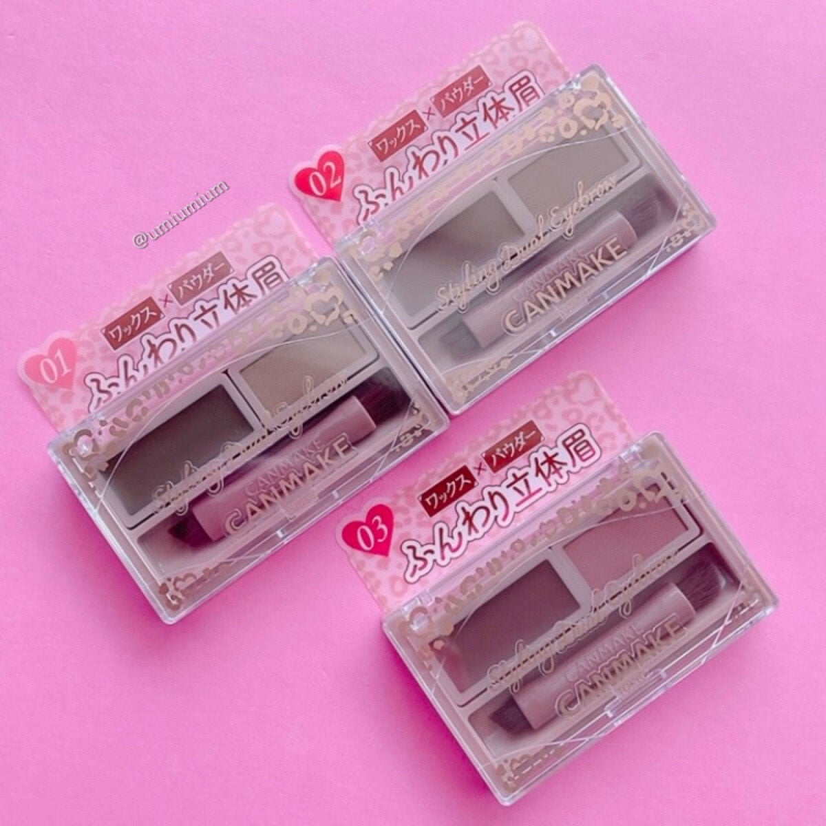 うみか On Lips 「キャンメイク3月下旬新作 待望の眉ワックスandパウダー出ちゃいます😍 」 Lips