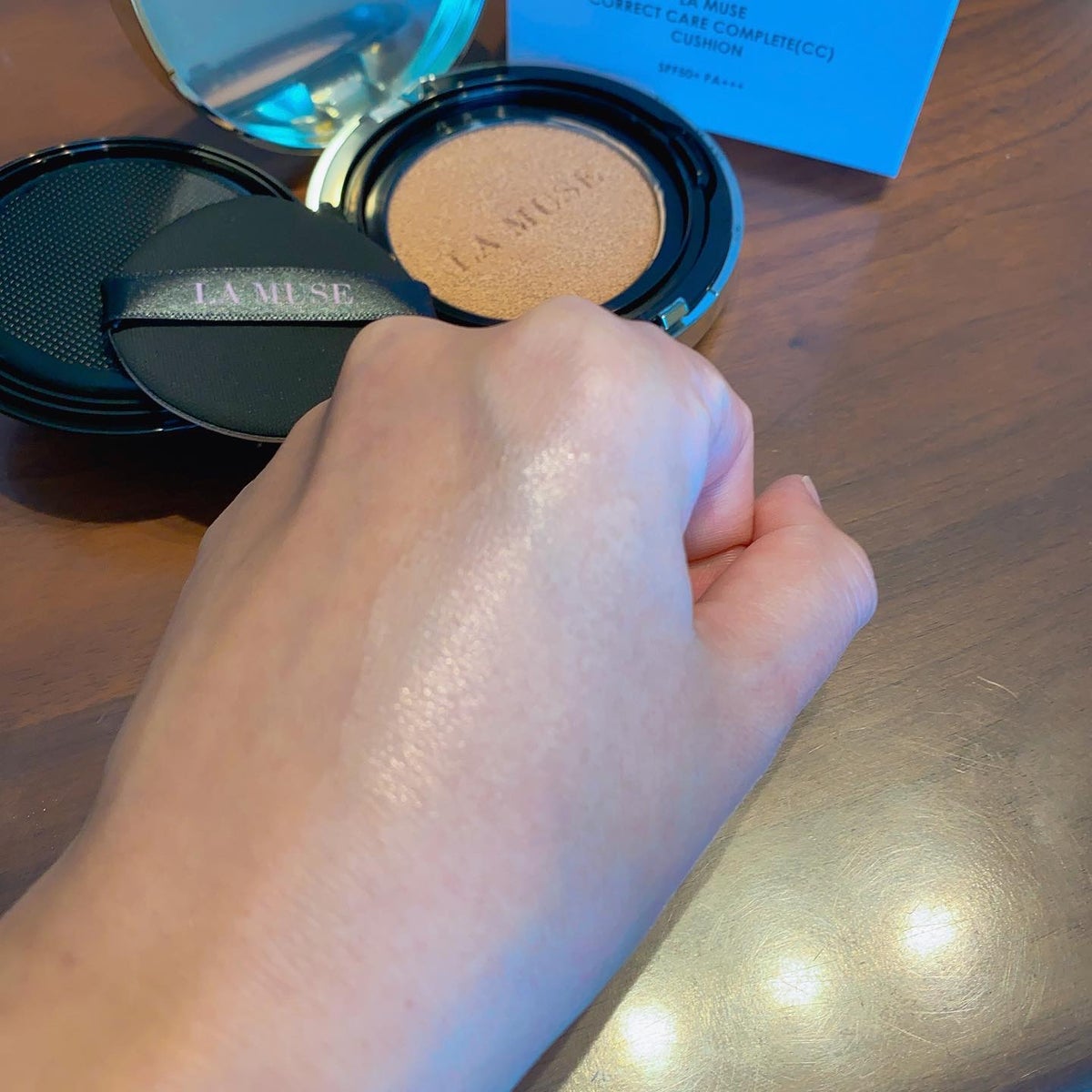 Correct Care Complete Cc Cushion|ラミューズの口コミ 乾燥肌におすすめのクッションファンデーション!♡