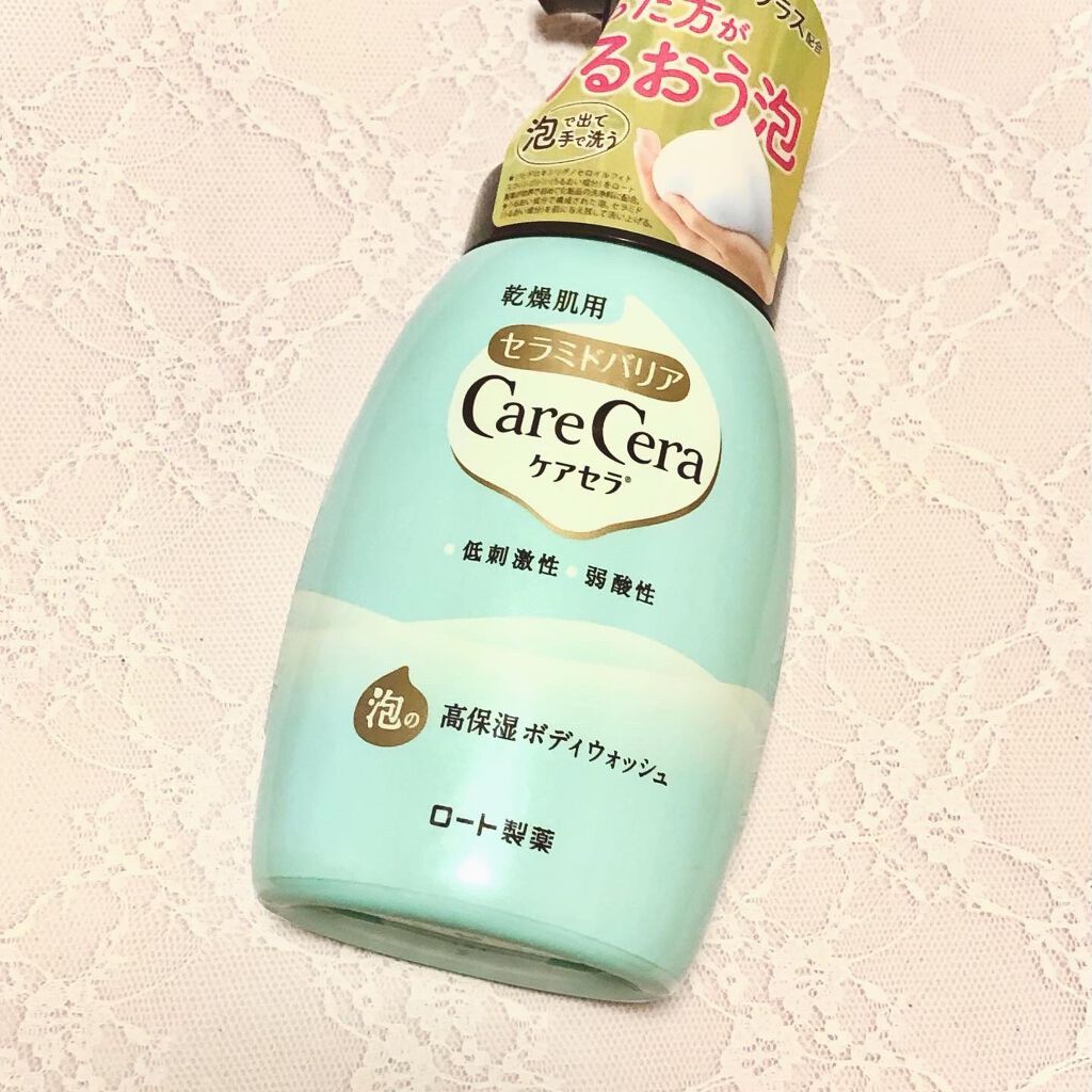 泡の高保湿ボディウォッシュ|ケアセラの口コミ これから乾燥が気になってくる時期に入ります By なったんフォロバ乾燥肌30代後半