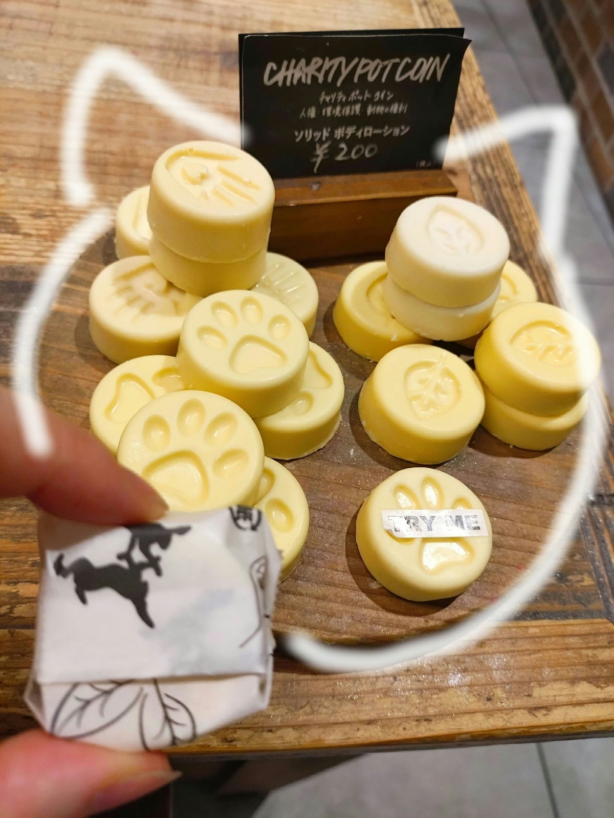 チャリティポット コイン|ラッシュの使い方を徹底解説 帰り道のlushにて。クッキーみたい🍪何こ By らら敏感肌 Lips