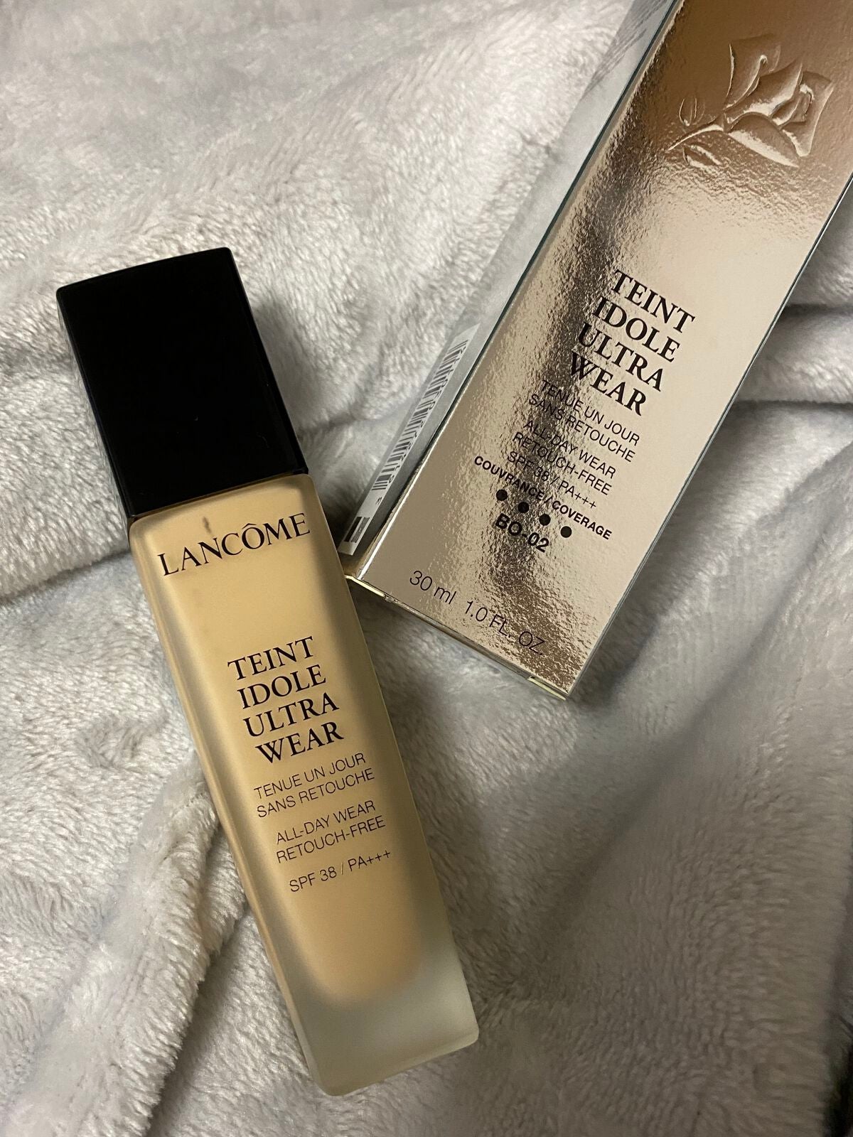 タンイドル ウルトラ ウェア リキッド B 01|lancomeの口コミ「今日のファンデはカバー力があるのに軽いつけ心地の 」 By