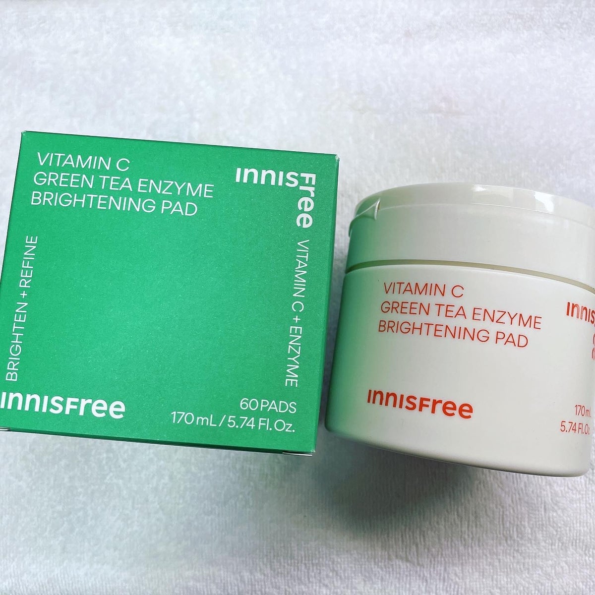 ビタc グリーンティーエンザイム ブライト パッド|innisfreeの口コミ 「innisfree ビタc グリーンティーエンザイム