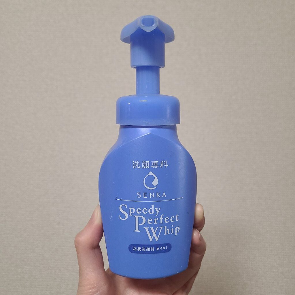 スピーディーパーフェクトホイップ モイストタッチ|senka(専科)の口コミ ブランド︰senka 種類スピーディーパーフェクトホイップ