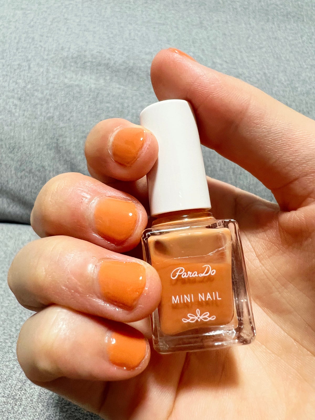 ミニネイル|パラドゥの使い方を徹底解説 【使った商品】パラドゥミニネイル タソガレソーダ🍊 By 日本化粧品検定3級 まゆみ混合肌20