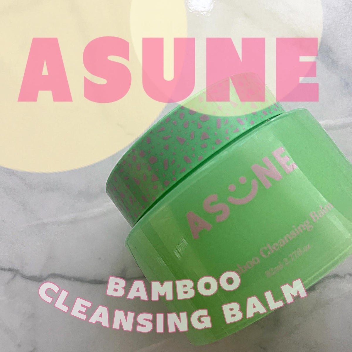 バンブークレンジングバーム|asune の口コミ Asuneofficial 🫧🫧 By Yuno敏感肌20代前半 Lips