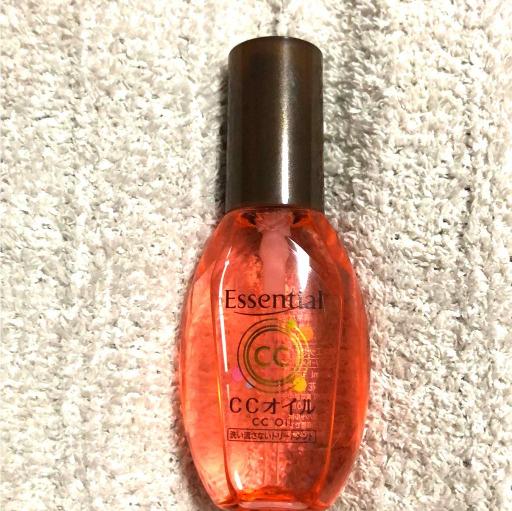 【限定ヘアオイル】ccオイル|エッセンシャルの口コミ エッセンシャルccオイル 限定発売のピーチの香り!🍑 By にゃるむ Lips