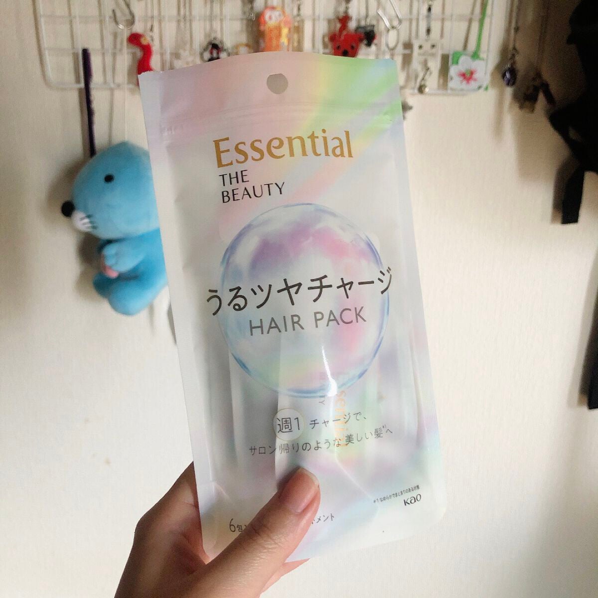 ザビューティ うるツヤチャージヘアパック|エッセンシャルの使い方を徹底解説 【使った商品】 エッセンシャル、ザビューティ うるツヤチャージ
