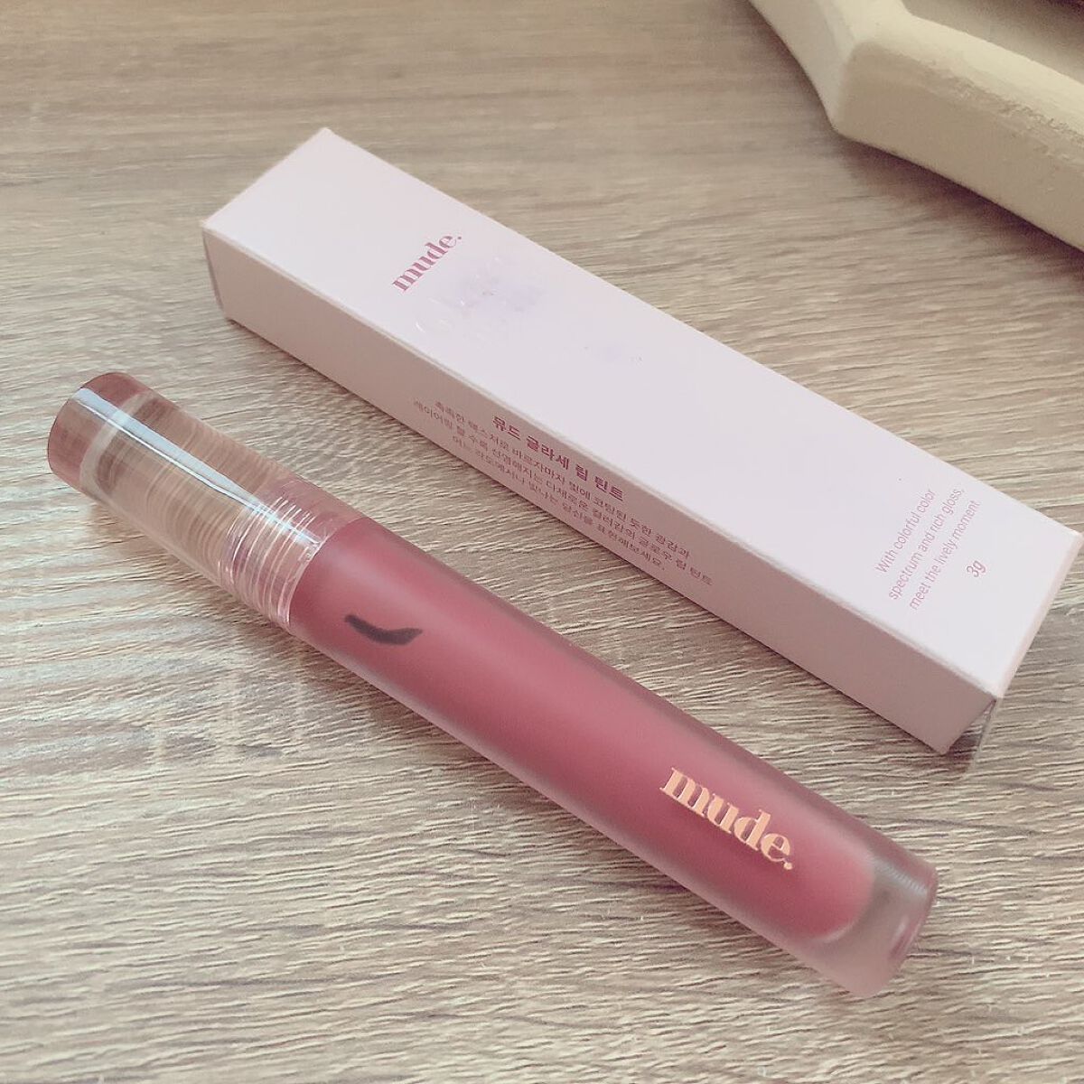 グラッセリップティント|mudeの口コミ ⌇mude ⌇glacè Lip Tint By ⸝⸝⸝⸝ 𝒆𝒌𝒂🌕フォロバ100敏感肌