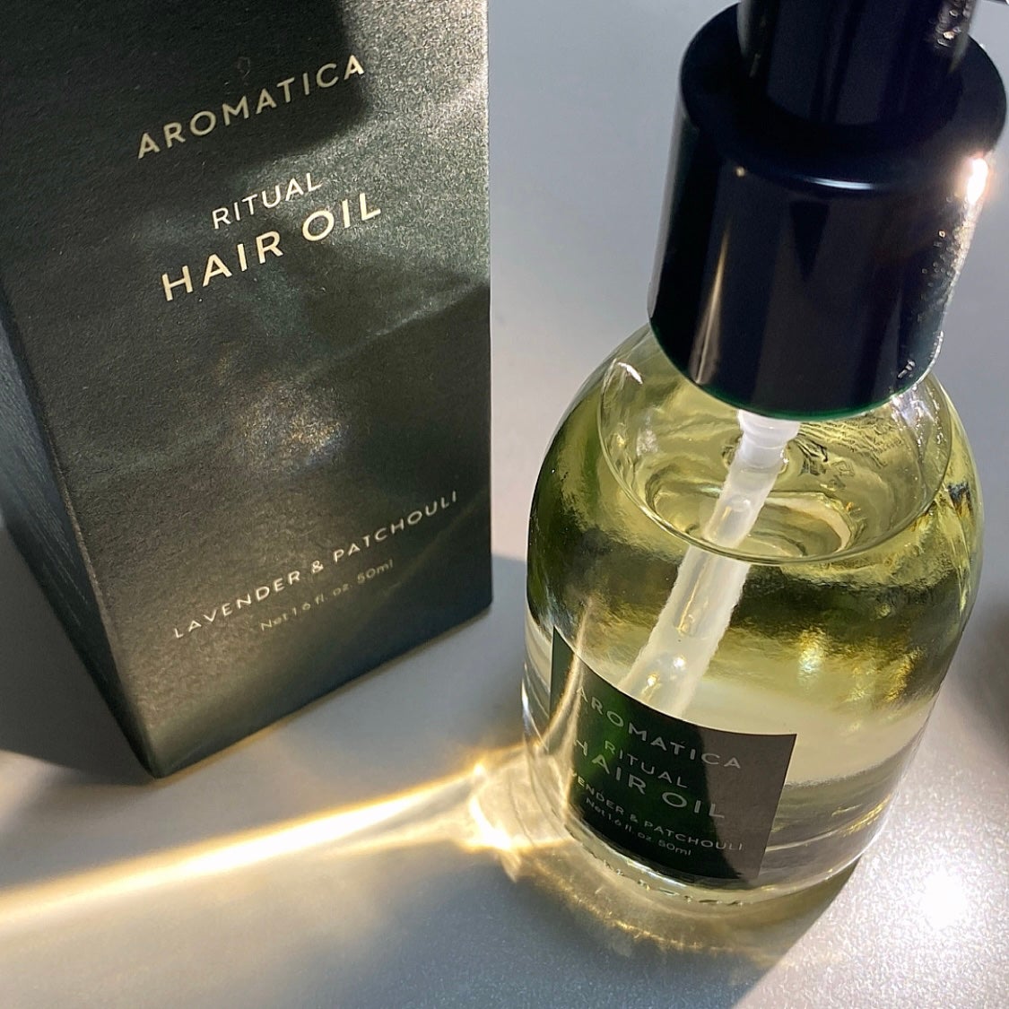 リチュアルヘアオイルラベンダー&パチョリ|aromaticaの口コミ 一滴だけでも十分に輝く髪へ By Rちゃん美容レポ Lips