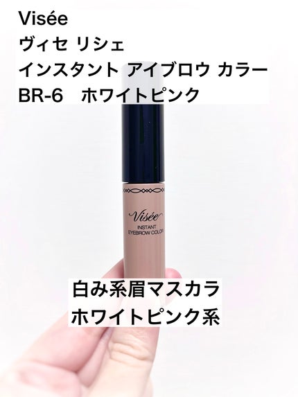 リシェ カラーリング アイブロウマスカラ|viséeの口コミ ブルベ夏におすすめの眉マスカラ!【黒髪さん&ブルベの人におすすめ🥺】 By