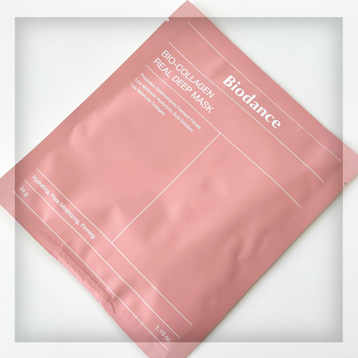 バイオコラーゲンリアルディープマスク|biodanceの口コミ 𓍯bio Collagen Real Deep Mask⌇biodance