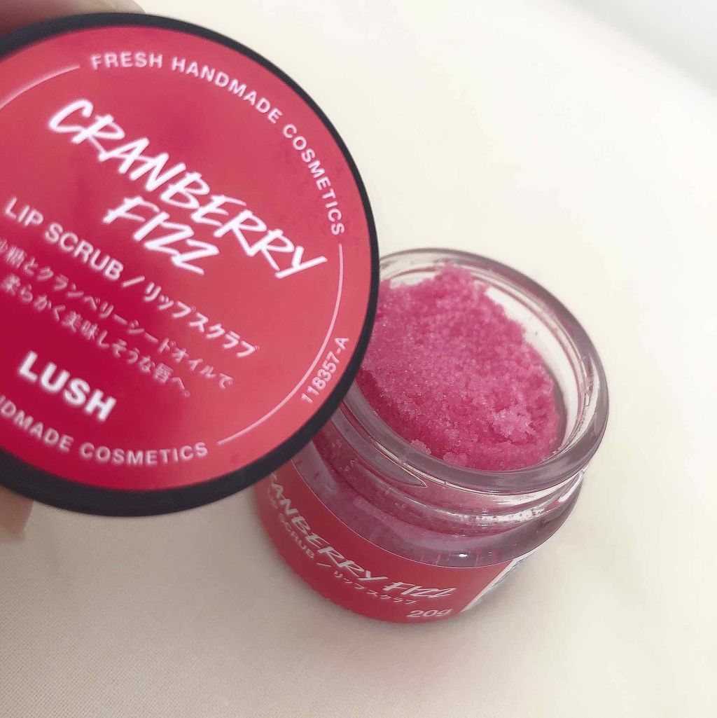 【限定リップケア・リップクリーム】ベリーフィズ リップスクラブ|ラッシュの口コミ「数量限定のlushのリップスクラブ𓂃 」 By Rii
