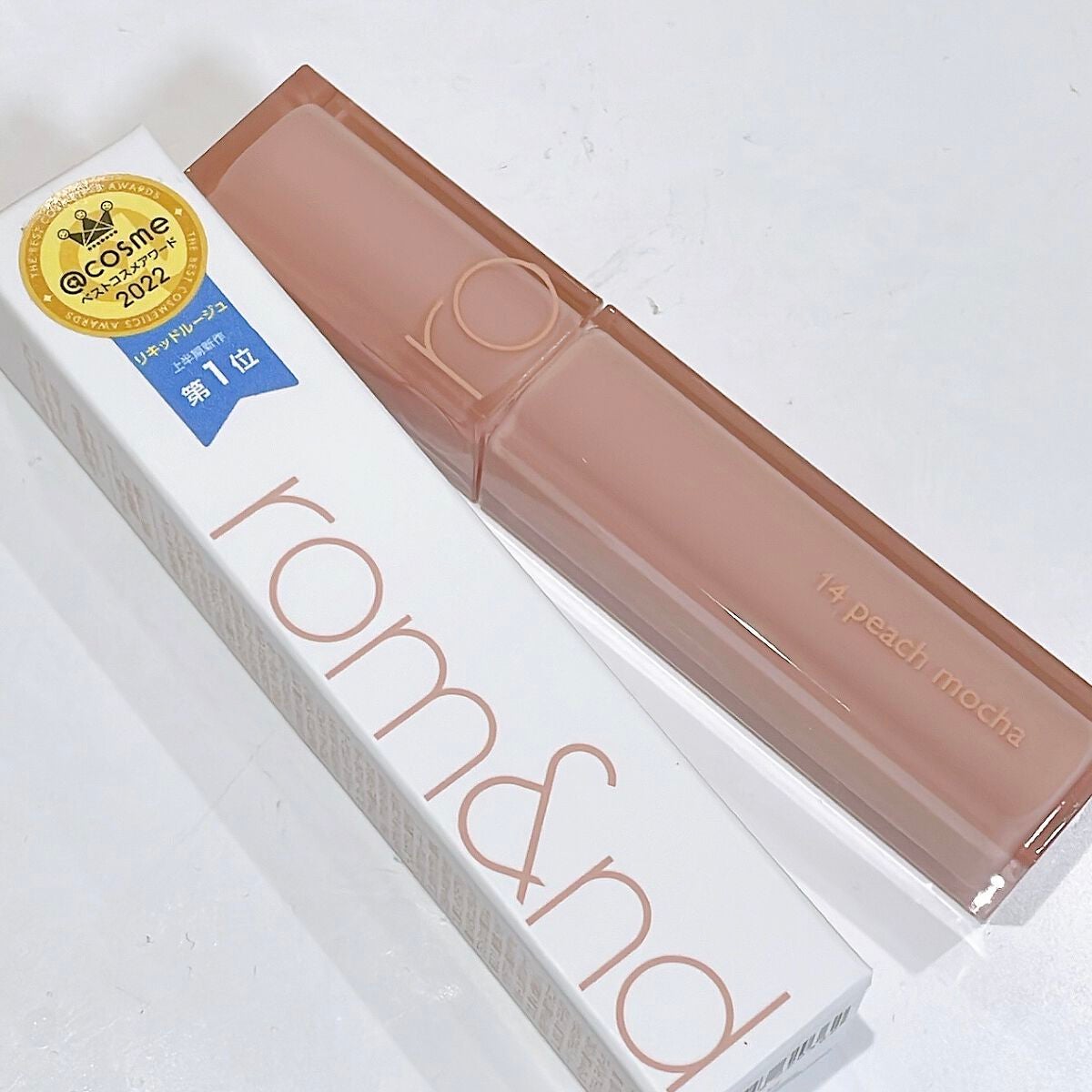 【限定色レビュー】デュイフルウォーターティント|romandndの口コミ「日本限定 ピーチモカ🍑 Romandnd 」 By おもち乾燥肌