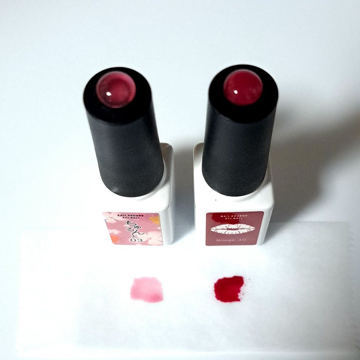 セルフカラージェル|ネイル工房の口コミ ネイル工房からお勧めの 赤系2色のご紹介です💅 By 𝗵𝗮𝗿𝘂ママ💯🌺混合肌 Lips