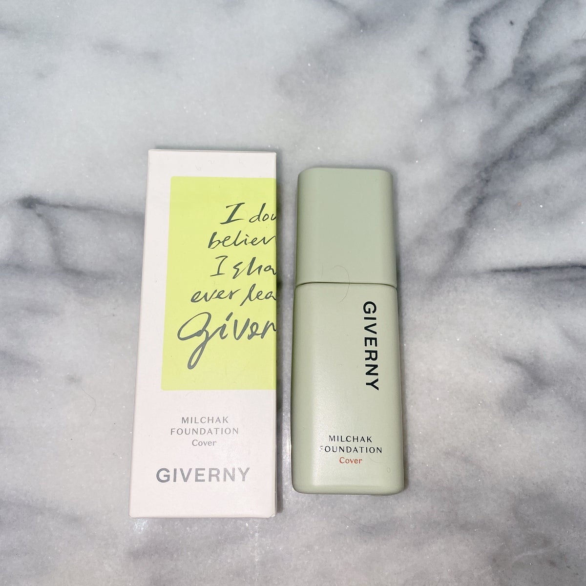 密着カバーファンデーション|givernyの使い方を徹底解説 Givernyさまから商品提供をいただきました By りん普通肌20代