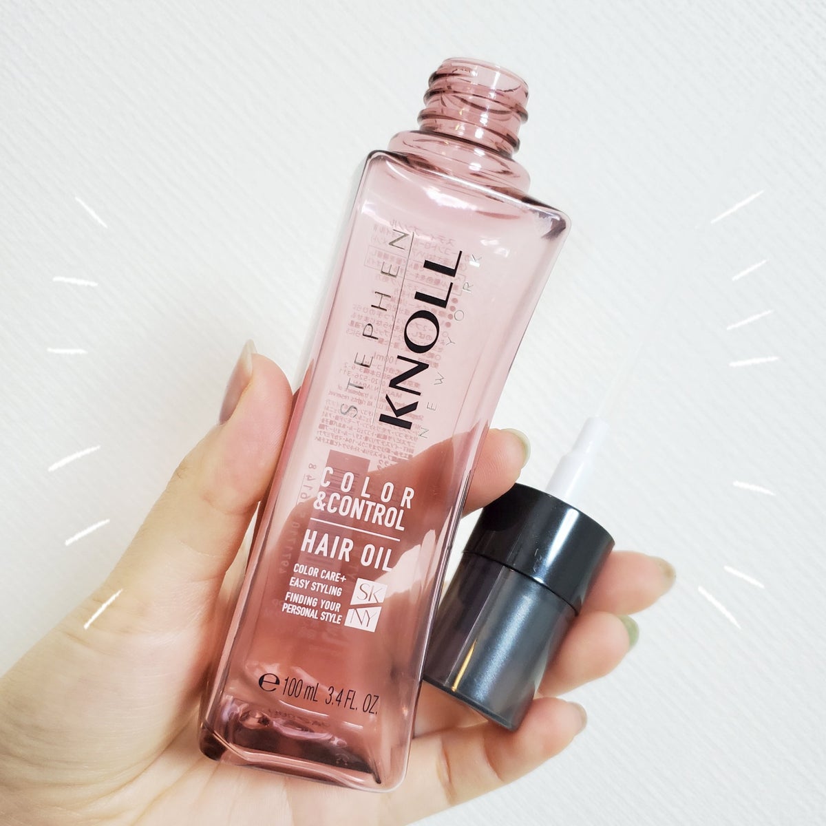リペアコントロール ヘアオイル W|スティーブンノル ニューヨークの口コミ 【使い切り】 スティーブンノル ニューヨーク By やち撮影