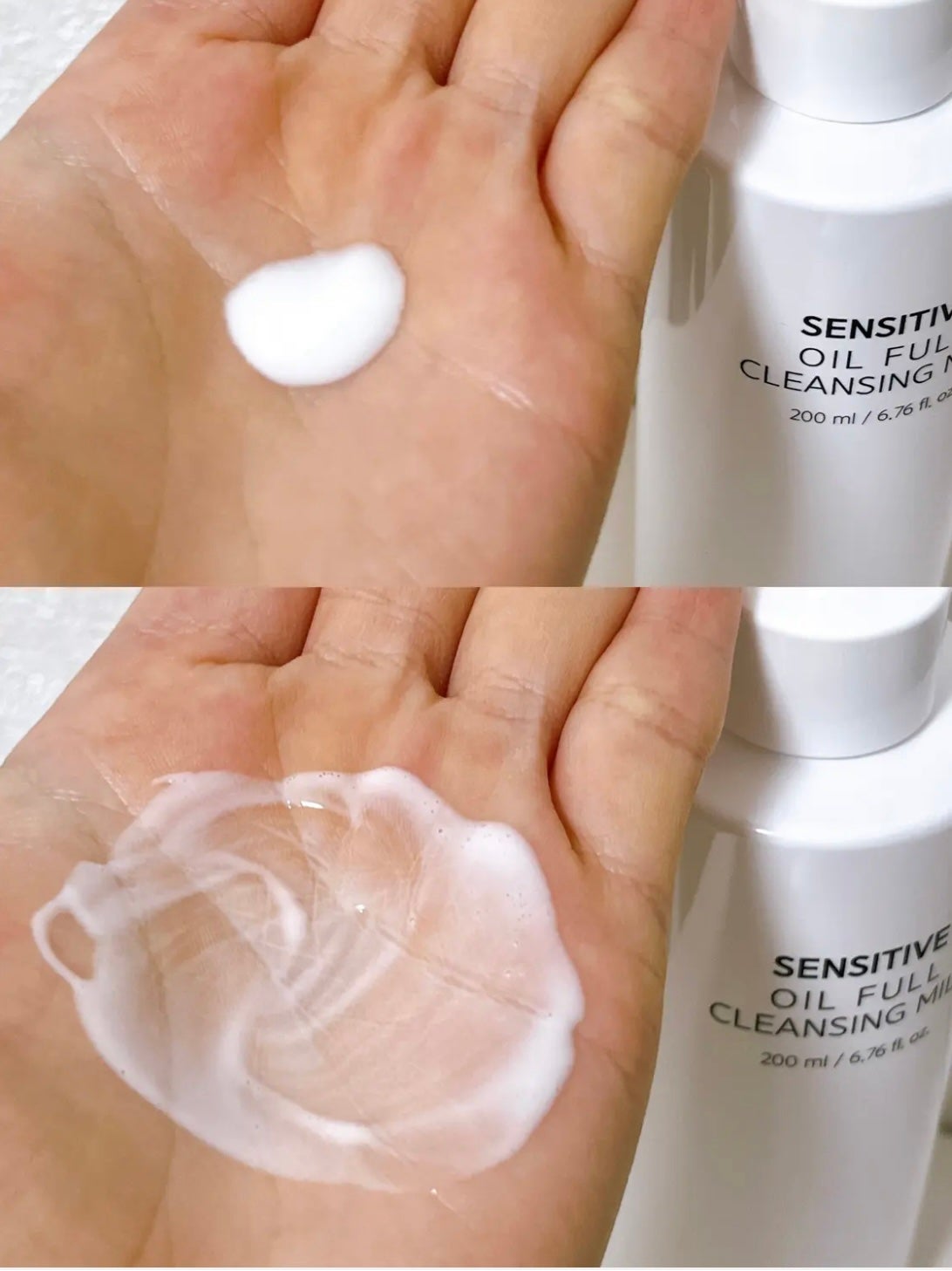 センシティブオイルフルクレンジングミルク|samuの口コミ 敏感肌におすすめのミルククレンジング!⭐️ Samu Sensitive