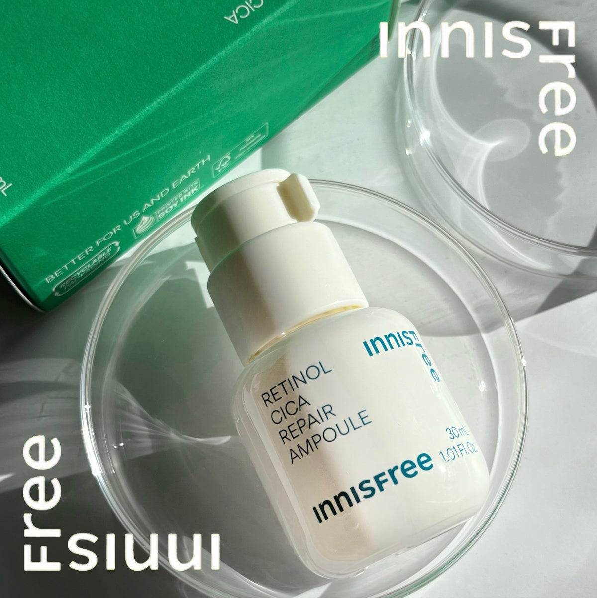 レチノール シカ リペア セラム|innisfreeの口コミ 新パッケージ!言わずと知れたレチシカ🌿セラム By とろろ🧸フォロバ100