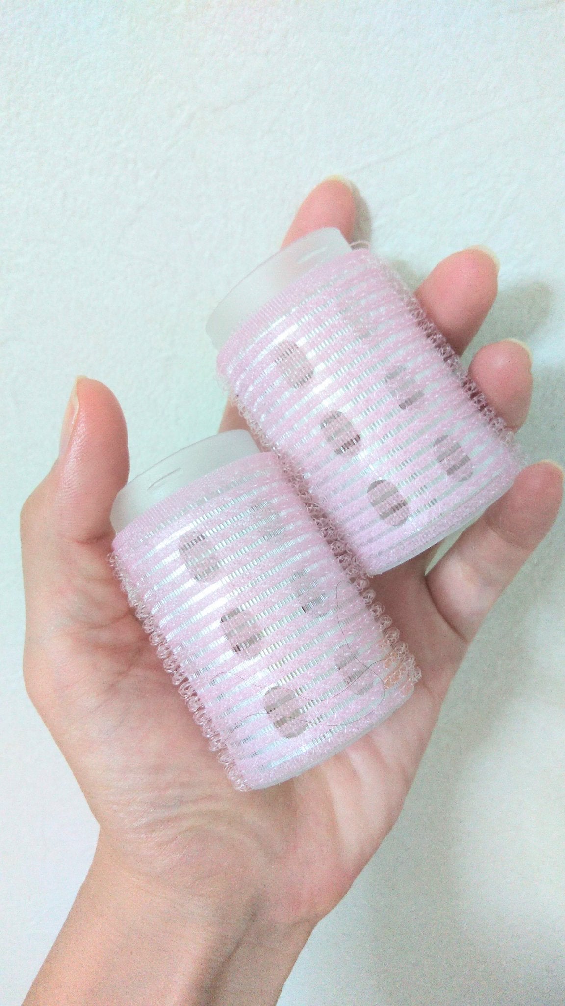 マジックカーラー|daisoの口コミ 超優秀!100均で買えるおすすめヘアカラー!朝の前髪セットはこれ!! 普通にコテで巻く By
