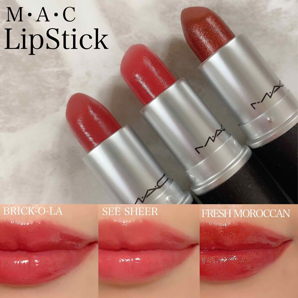 リップスティック|m・a・cの口コミ ☑︎ M・a・c リップスティック By Asako混合肌30代後半 Lips
