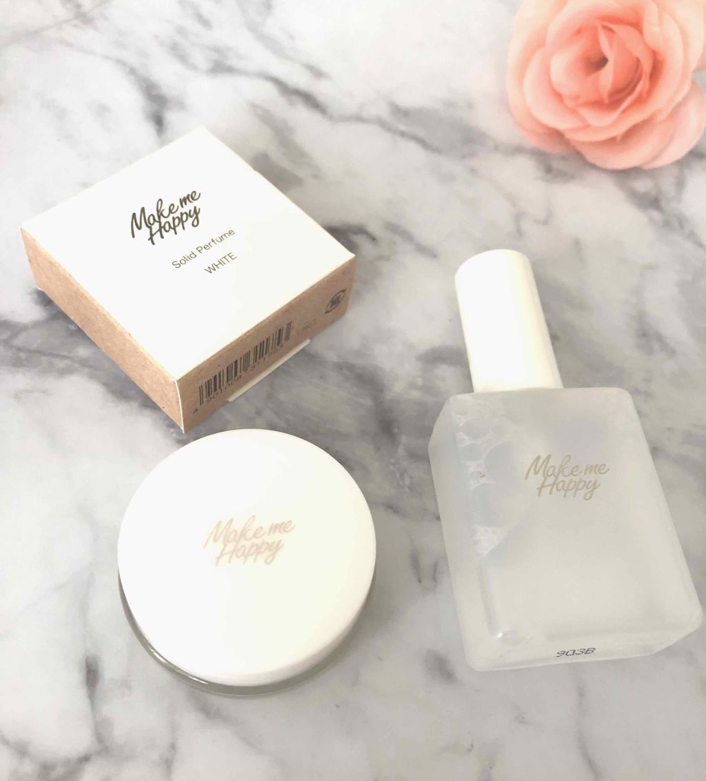 キャンメイクの香水レディース メイクミーハッピー フレグランスウォーター White他、2商品を使った口コミ「キャンメイク メイクミー