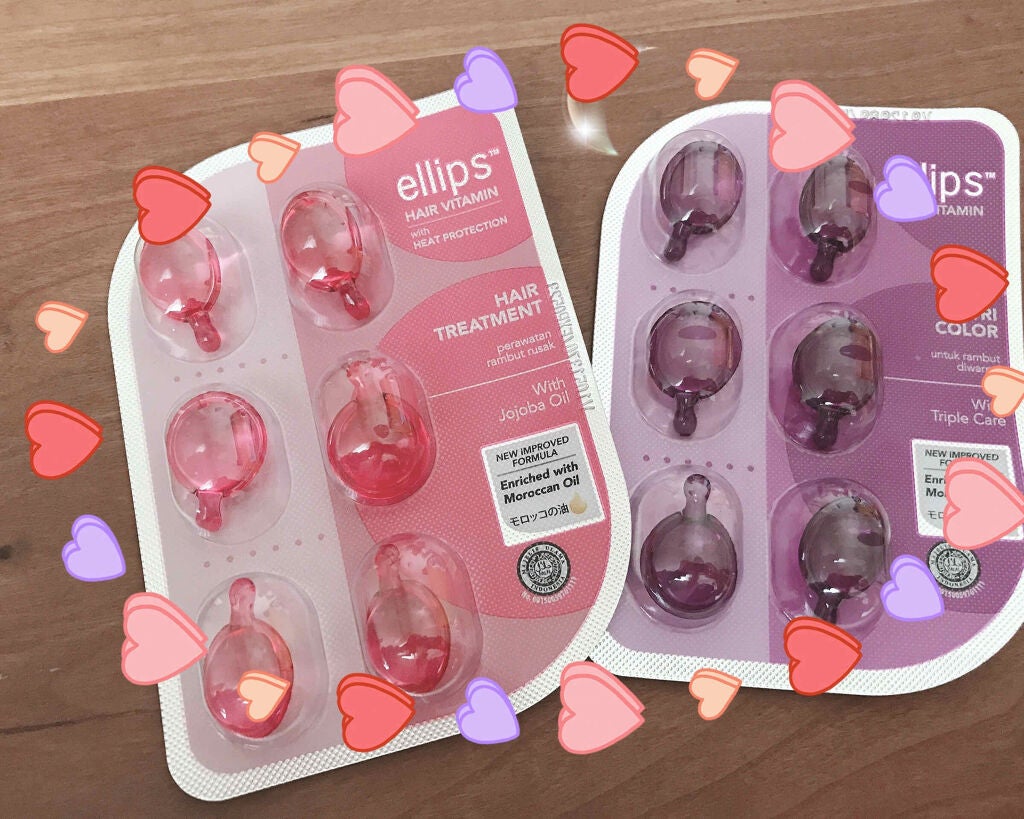 Ellipsのヘアオイル ヘアーオイル【トリートメント】他、2商品を使った口コミ 普段300円くらいで売ってるのですが、 By