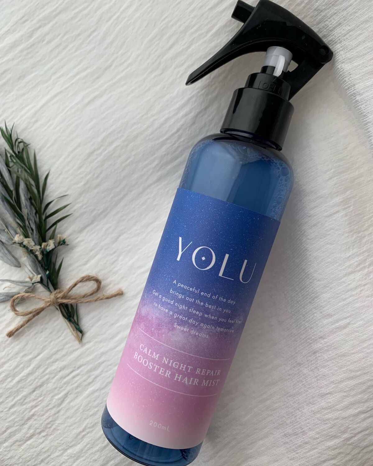 カームナイトリペアブースターヘアミスト|yoluの使い方を徹底解説 Yolu カームナイトリペアブースターヘアミスト By Anne混合
