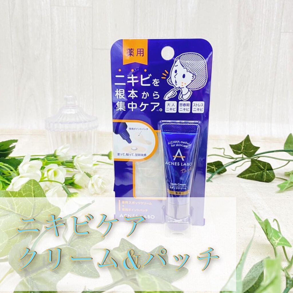 薬用ニキビケア スポッツクリーム|アクネスラボの効果に関する口コミ ニキビケアにおすすめのフェイスクリーム! 薬用 スポッツクリーム 夜