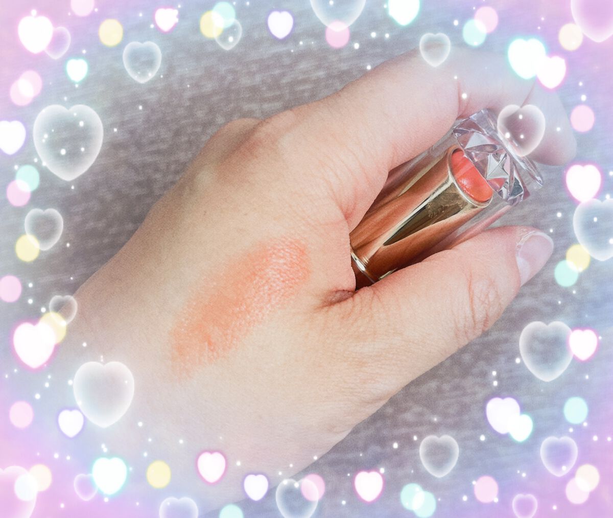 ラスティンググロスリップ|cezanneの口コミ ️cezanne 高保湿 潤うティント口紅 501オレンジ系 ️ By 🍓 ︎ꕤ゚🐰