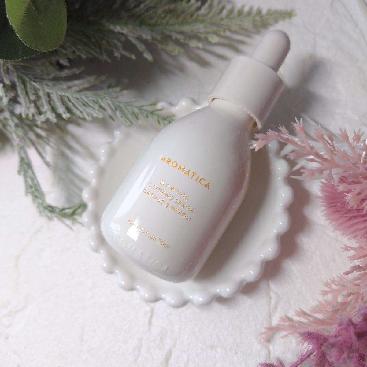 グロービタcトーニングセラム|aromaticaの口コミ テクスチャーはオイル感もあるトロミ系 By おがかな Lips