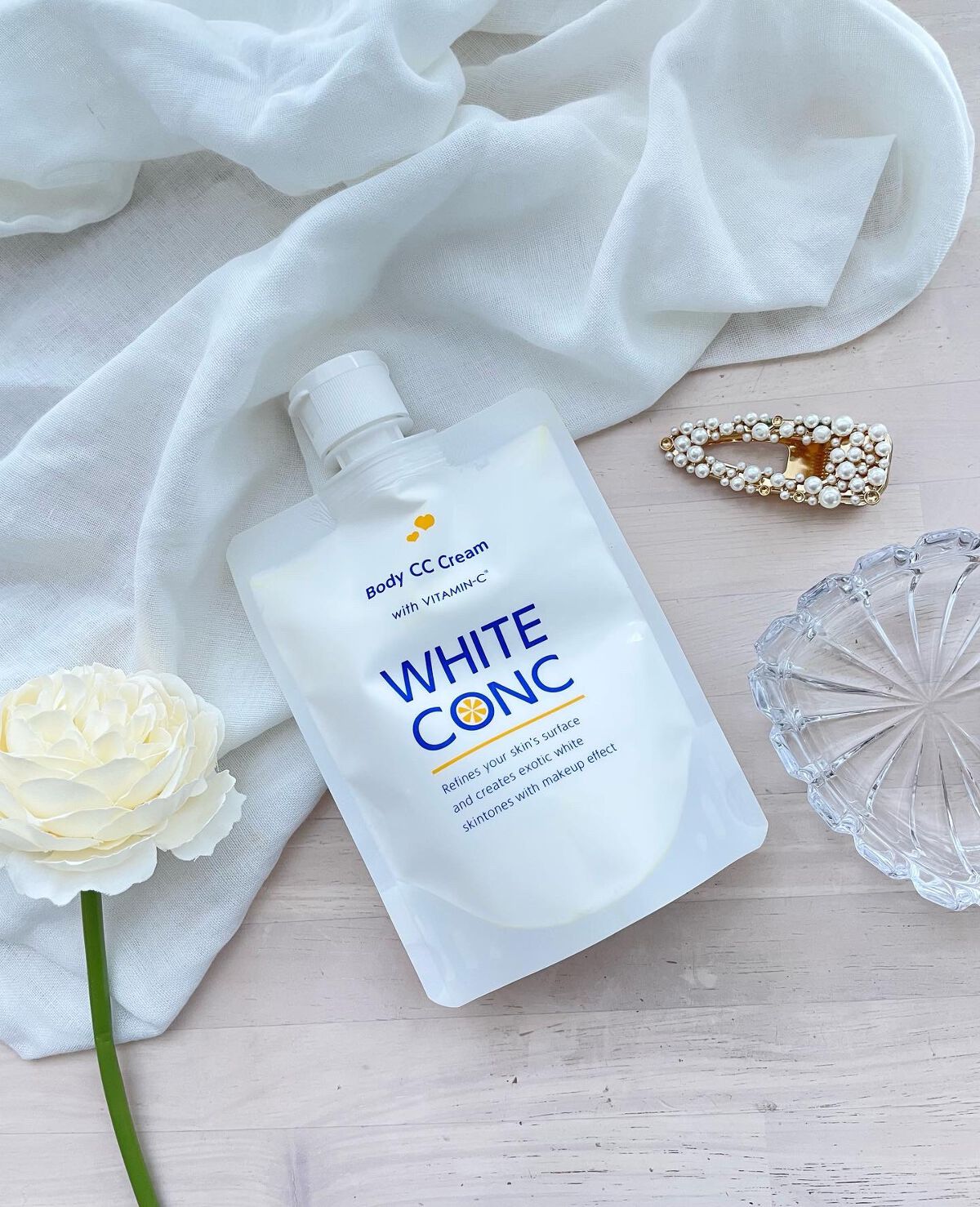 薬用ホワイトコンク ホワイトニングcc Cii|ホワイトコンクの口コミ「美白成分、水溶性プラセンタ配合で白い肌へ 」 By