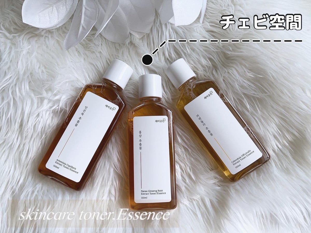 スキンケアトナー|chaeb Gongganの効果に関する口コミ 敏感肌におすすめの化粧水! チェビ空間 Chaeb