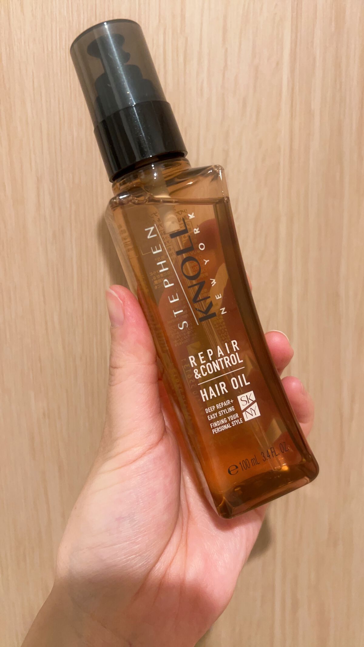 リペアコントロール ヘアオイル W|スティーブンノル ニューヨークの口コミ スティーブンノル リペアコントロール ヘアオイル W By