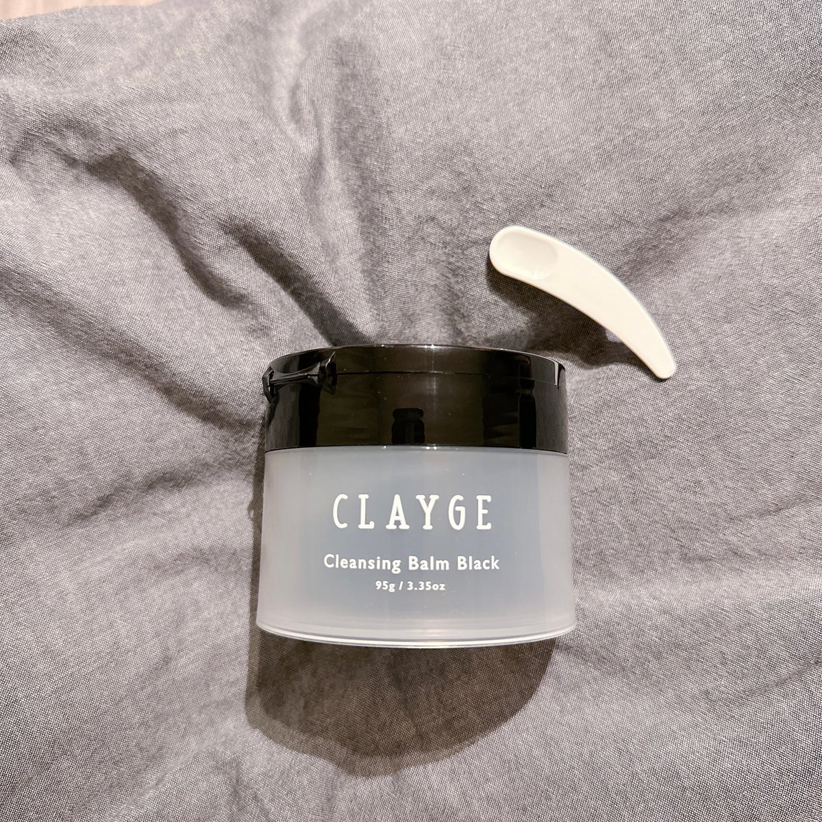 クレンジングバーム ブラック|claygeの口コミ ♡clayge クレンジングバーム ブラック By Momo🍑♥︎乾燥肌30代後半