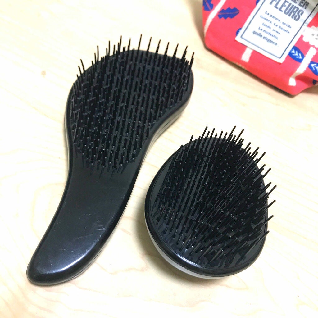 【daisoのヘアブラシを徹底比較】立体ヘアブラシ&立体ブラシたまご型を比べてみました! Part1⃣ ♯深夜投稿🎒👑 年中風邪ひき