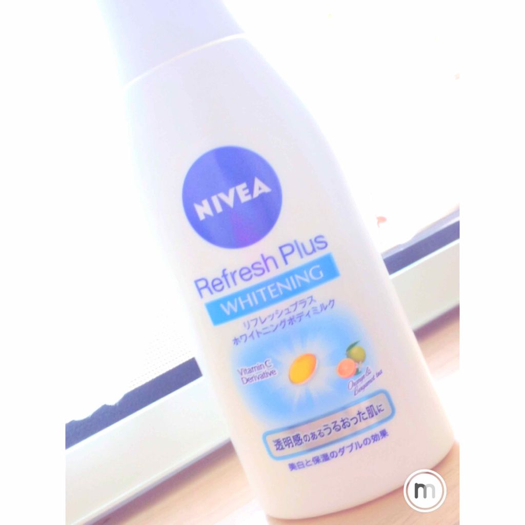 リフレッシュプラス ホワイトニング ボディミルク|ニベアの口コミ 皆さんこんちわ𓇼𓆡𓆉 今回は元ソフトテニス部そして地黒の私が By 一重